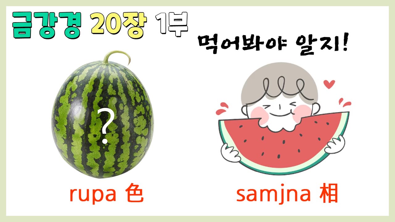 1600년 만의 금강경 산스크리트 재해석 (최용석) - 제 20장 離色離相分 (이색이상분) 색에서 벗어나니 相(samjna)에서 ...