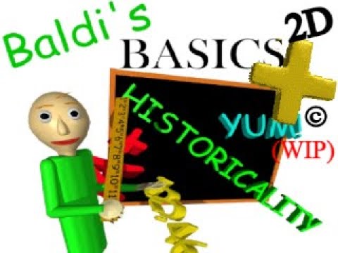 baldi basic plus 2d v0.3 walkthrough - YouTube