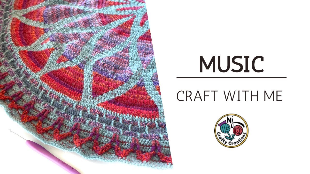 Calm Crochet Music - Crochet with Me - (Study / Crochet / Crafting ...
