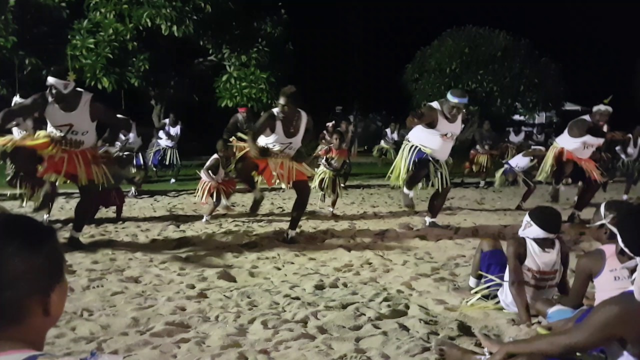 Warraber Island Zaranguai [Jan 8] down village. (athe george) - YouTube