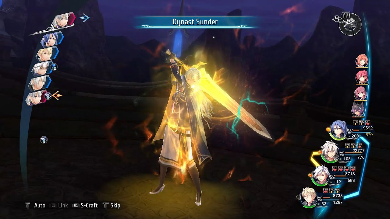 Trails of Cold Steel IV - Mod vs Aurelia, the Golden Rakshasa - YouTube