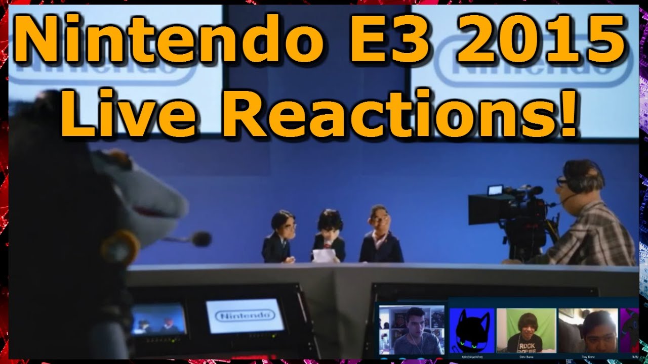 Nintendo E3 2015 Live Reactions! - YouTube