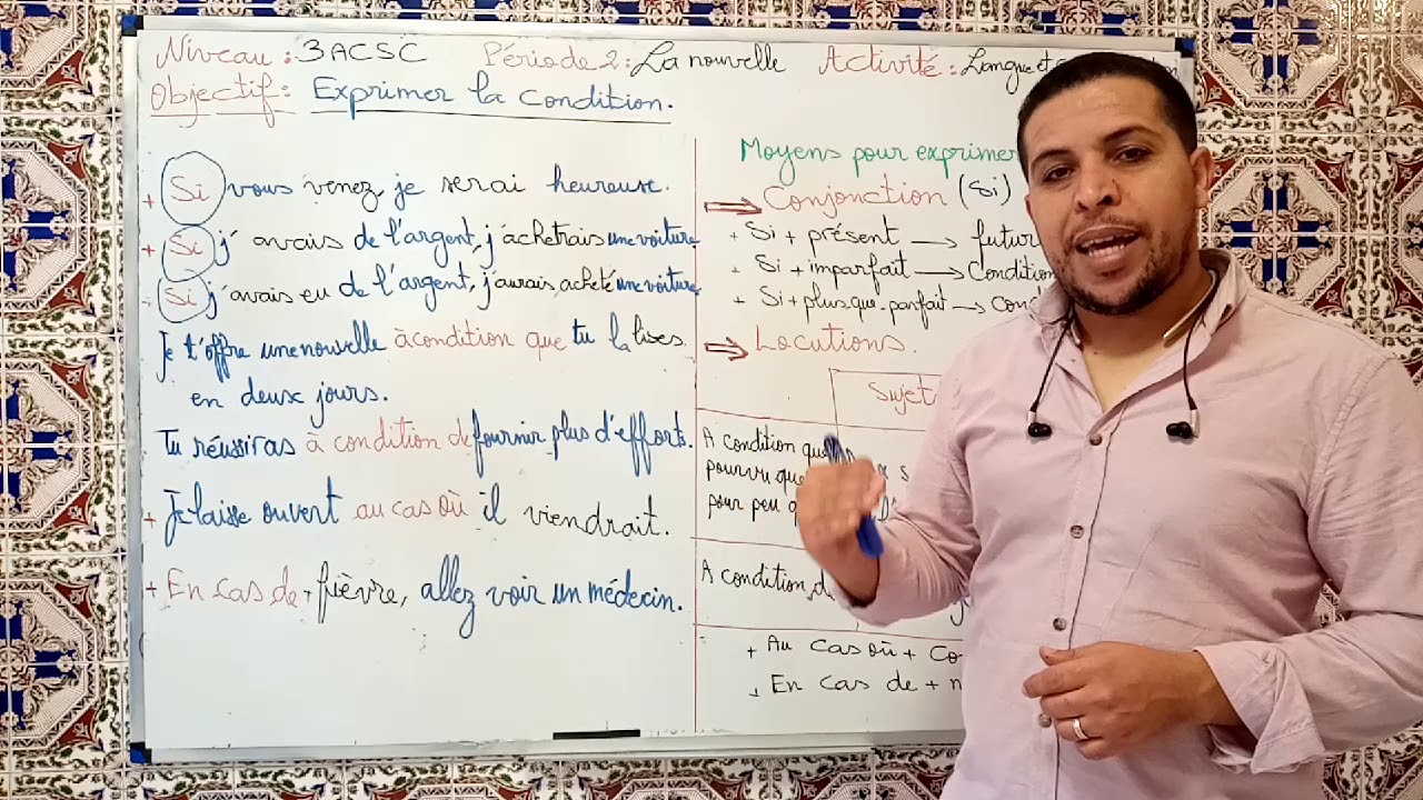 Exprimer la condition. - YouTube