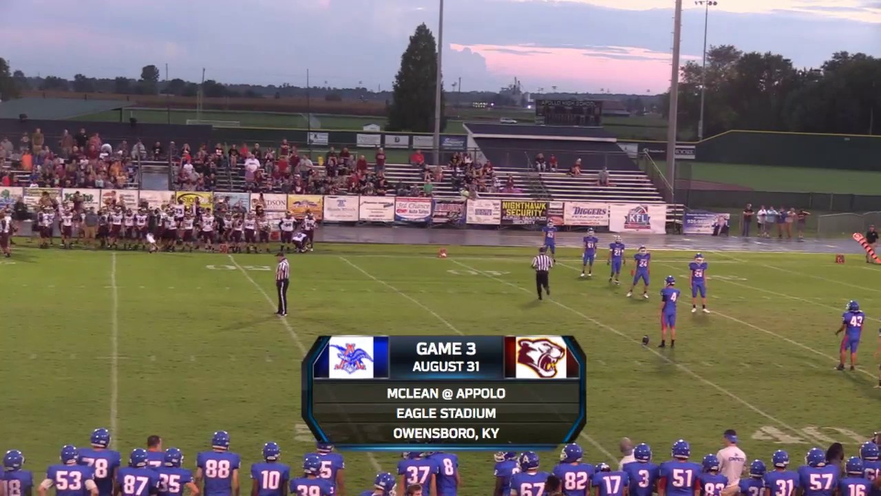 McLean County Football vs Apollo - YouTube