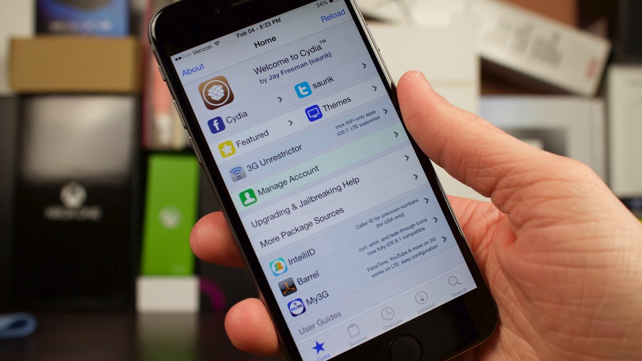 NEW Cydia UI Update! - YouTube
