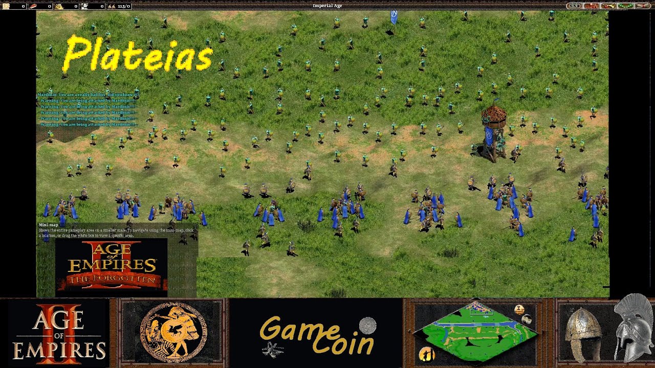 WAR - AOE2 (Age of Empires 2) 3 Pérsia x Grécia - parte 4 Batalha de ...