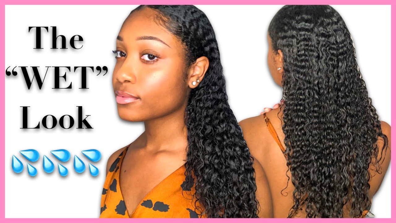 I Tried The Wet Look | ITS A WHOLE LOOK | In Depth Talk Through - YouTube