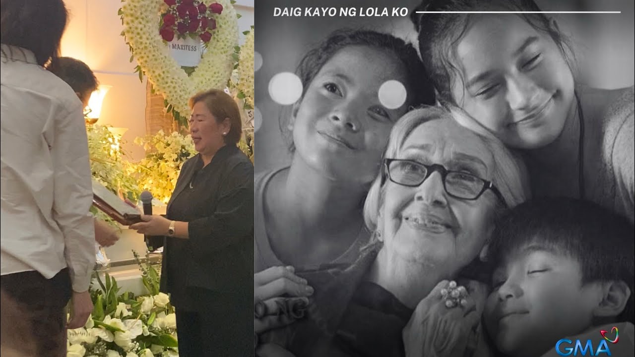 A Plaque of Recognition for Ms. GLORIA ROMERO, Given by Ms. LILYBETH ...