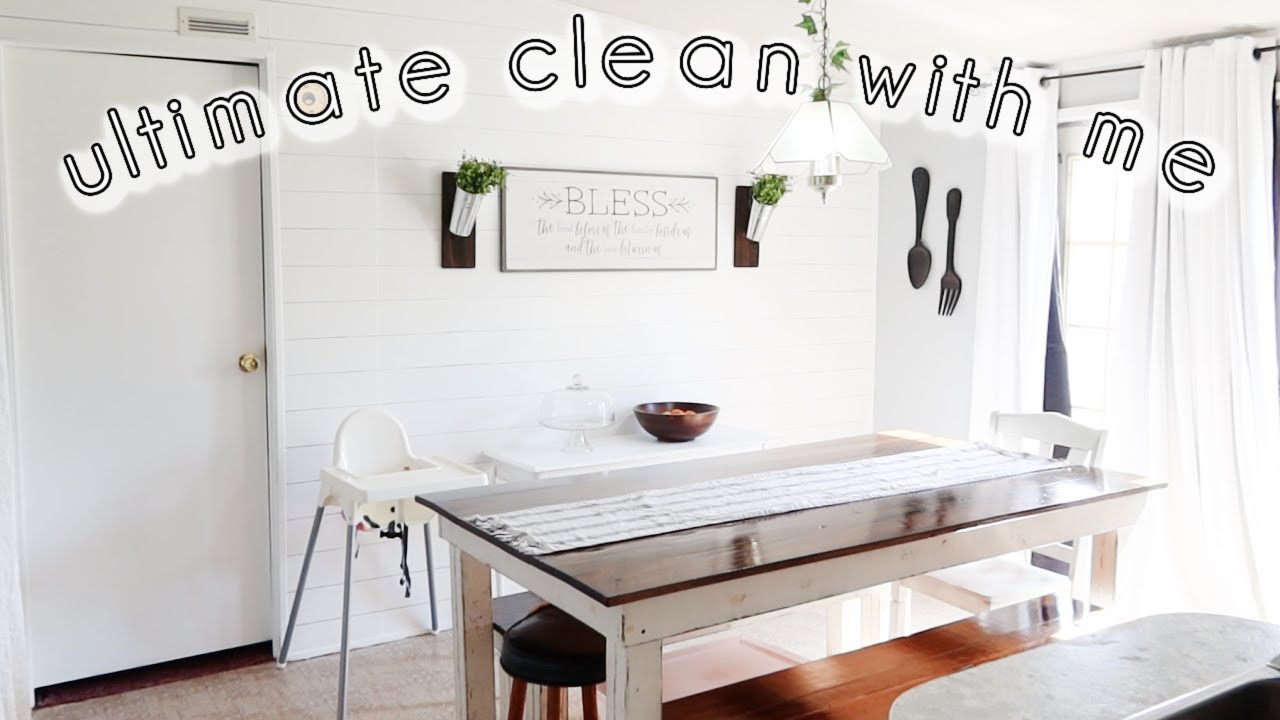 MOBILE HOME CLEANING ROUTINE | ULTIMATE CLEAN WITH ME 2021 - YouTube