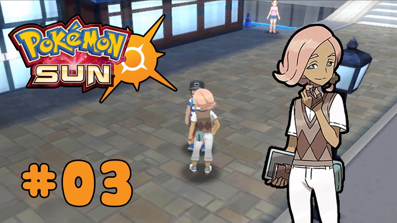 Pokemon Sun And Moon #3 - Thách Đấu Captain llima - YouTube