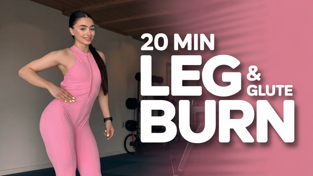 20 Min Advanced Leg Day Workout at Home – No Equipment, No Repeat 🔥 - YouTube
