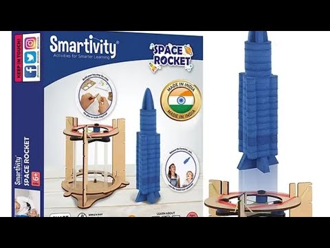 Smartivity Blast-off Space Rocket Toy - a DIY STEAM toy. #toys #smartivity #diy #unboxing - YouTube