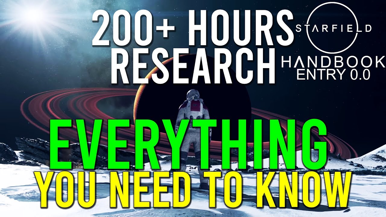 Starfield Handbook | Your Ultimate Guide to the Stars - Series Opener ...