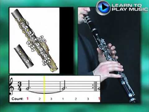 Ex026 How to Play Clarinet - Clarinet Lessons for Beginners - YouTube