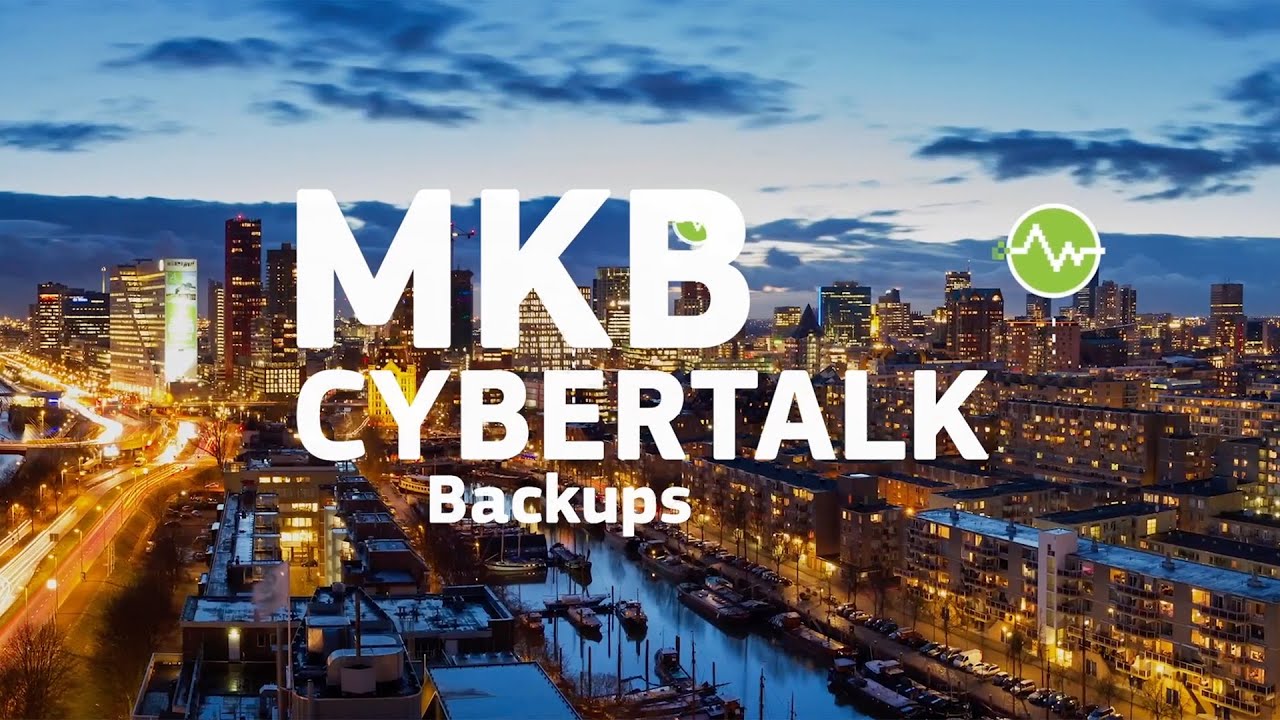 MKB CyberTalk - aflevering Backups - YouTube
