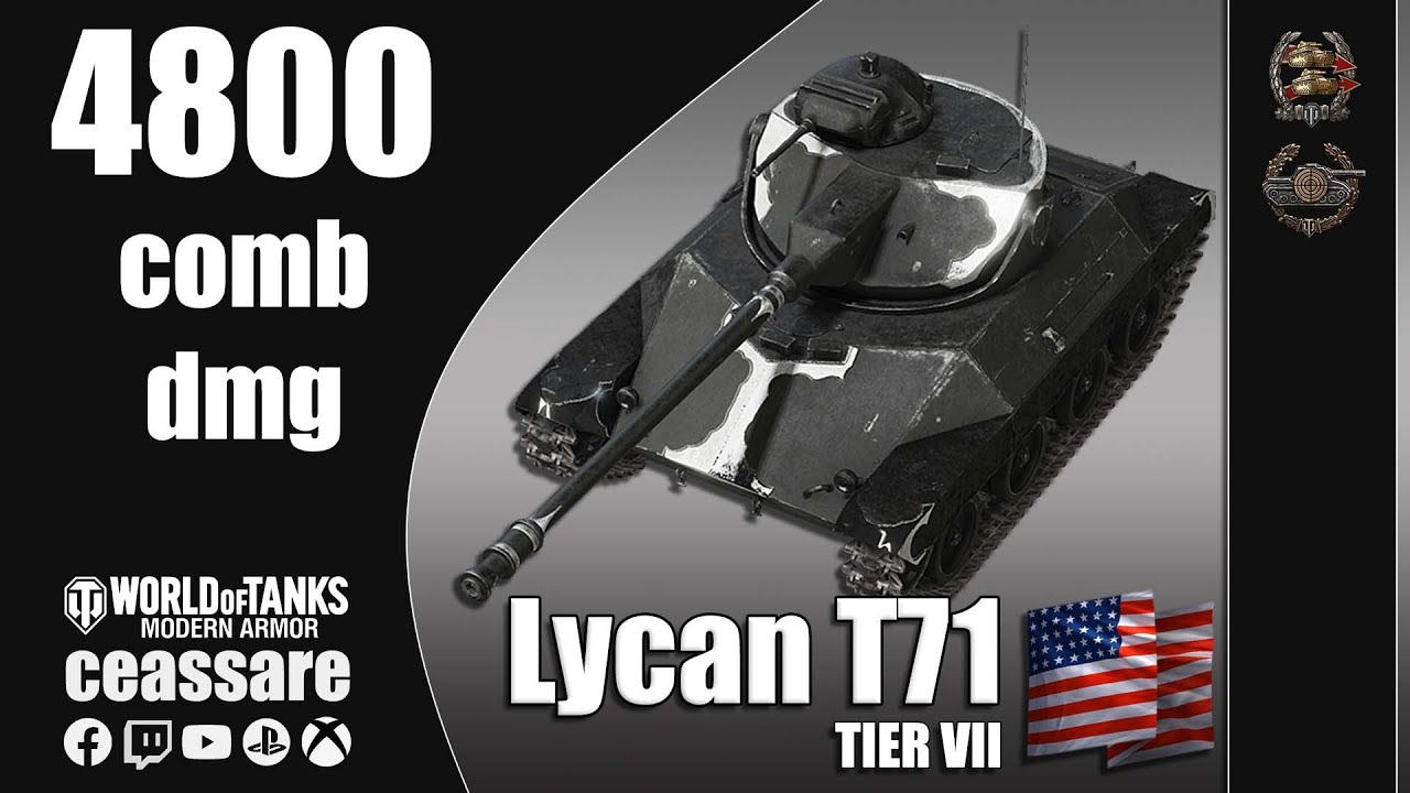 Lycan T71 / WoT Console / PS5 / Xbox Series X / 1080p60 HDR - YouTube