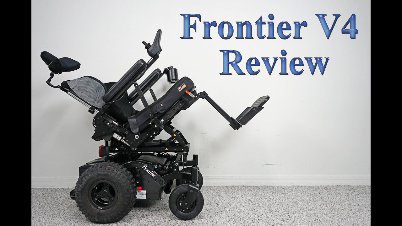Magic Mobility V4 Rear Wheel Drive Off Road Power Chair - YouTube