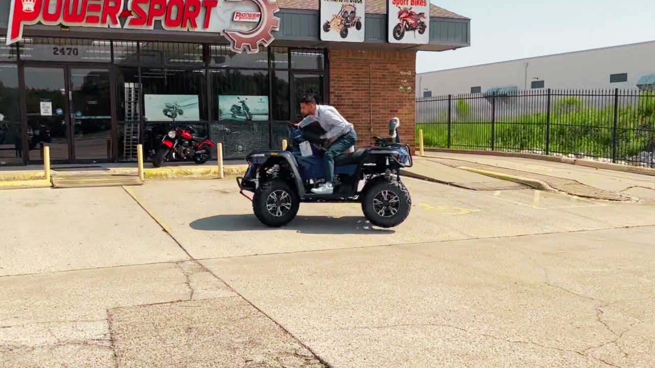 Massimo MSA550L EFI 4x4 ATV || Wheels off the ground 😱😱 - YouTube