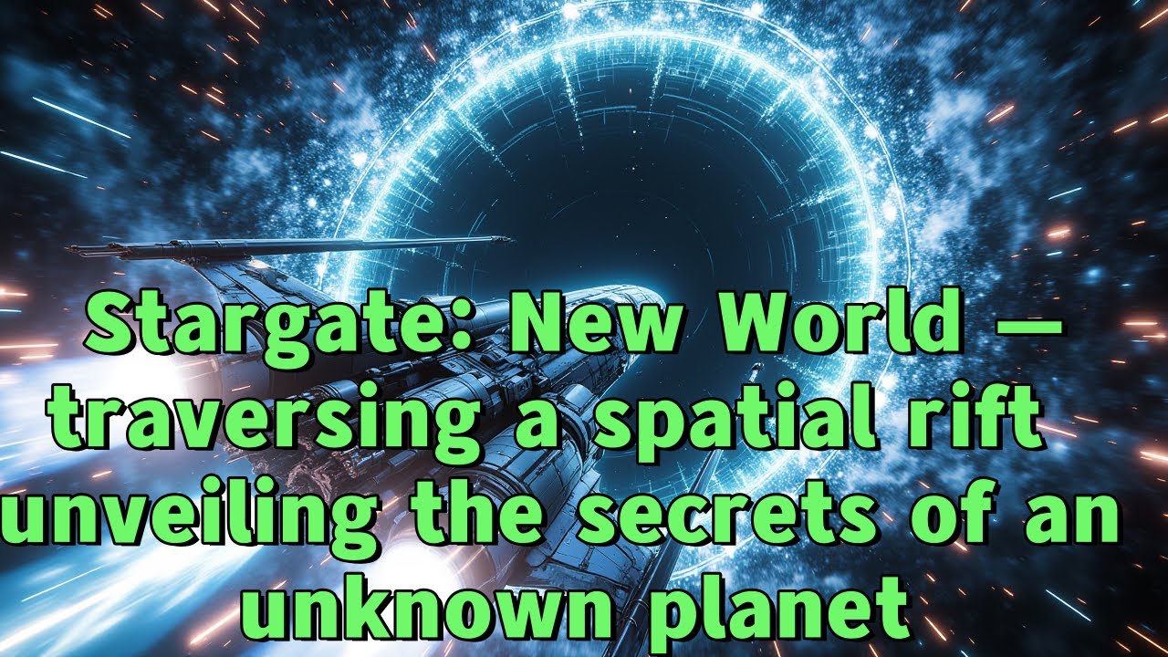 Stargate: New World — traversing a spatial rift unveiling the secrets ...