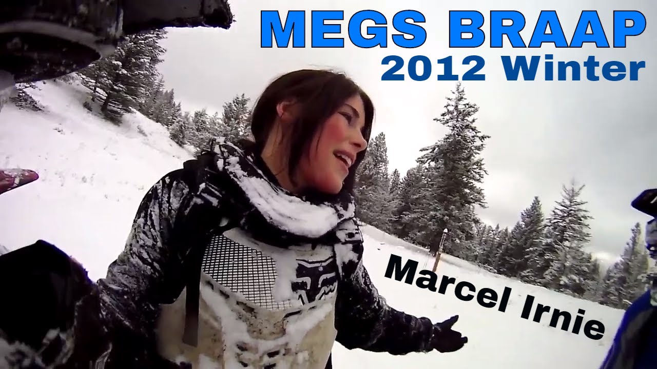 Megs Braap Dirtbiker Megan Griffiths & Pro Superbike Racer Marcel Irnie ...