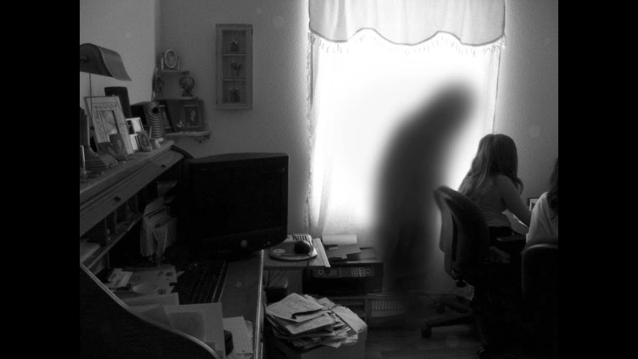Shocking Ghost Shadow Caught on Camera ! Real Ghost Scary Footage From ...