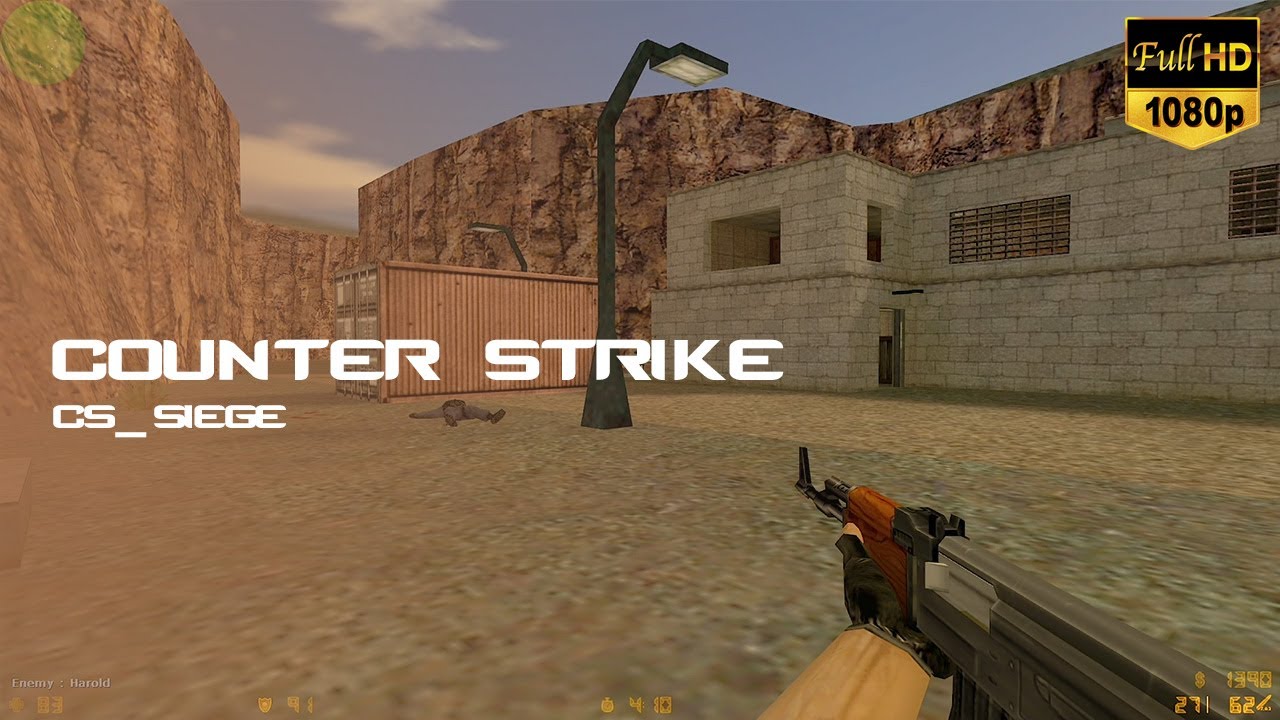 Counter Strike 1.6 | cs_siege - YouTube