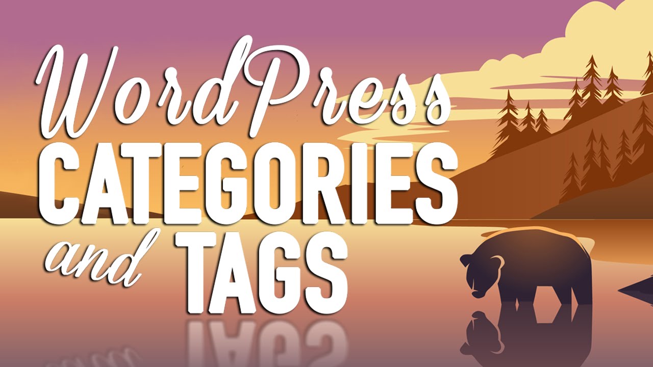 Wordpress Categories & Tags Tutorial - YouTube
