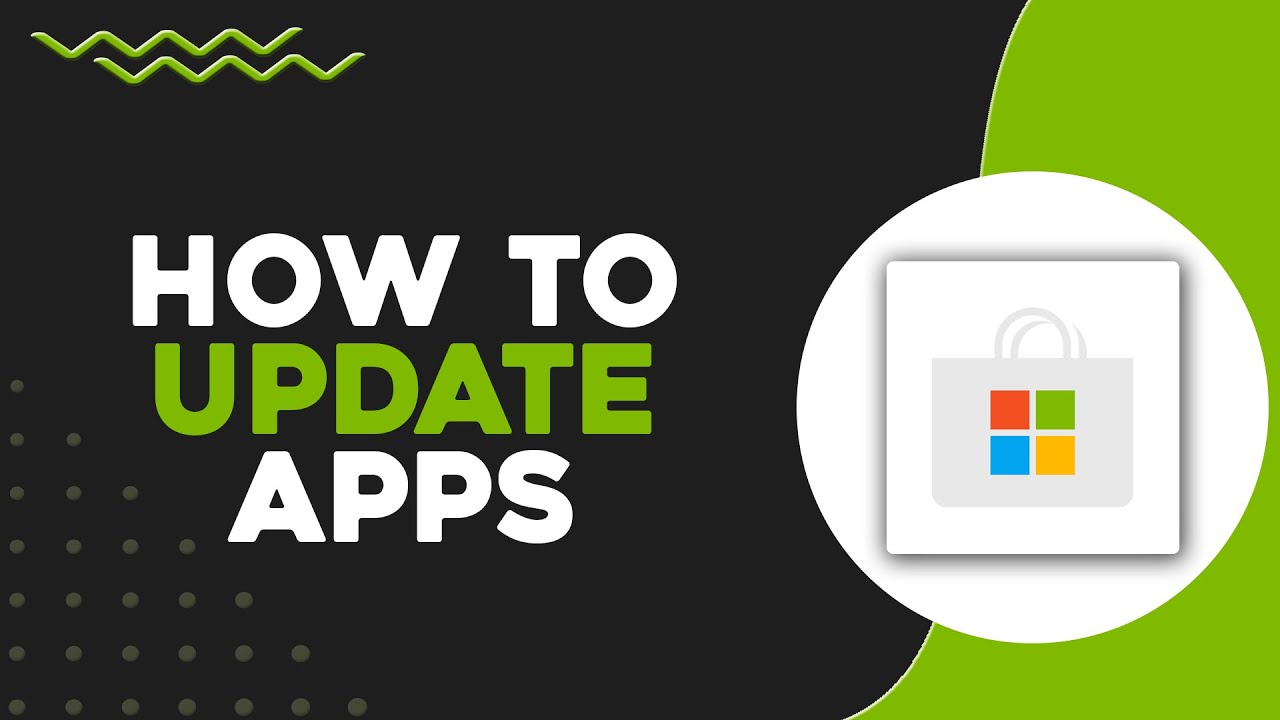 How To Update Microsoft Store Apps (Quick & Easy) - YouTube
