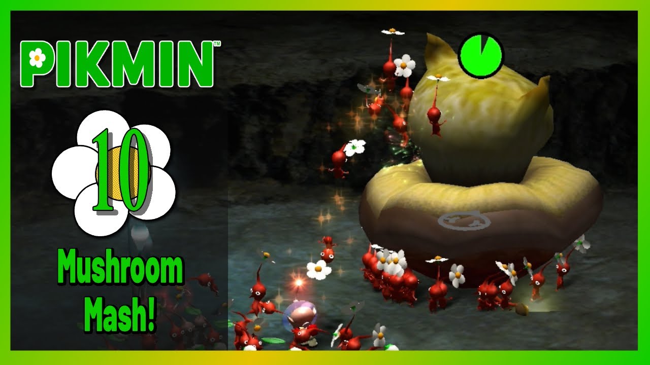Mushroom Mash - Let's Play Pikmin: Episode 10 - YouTube