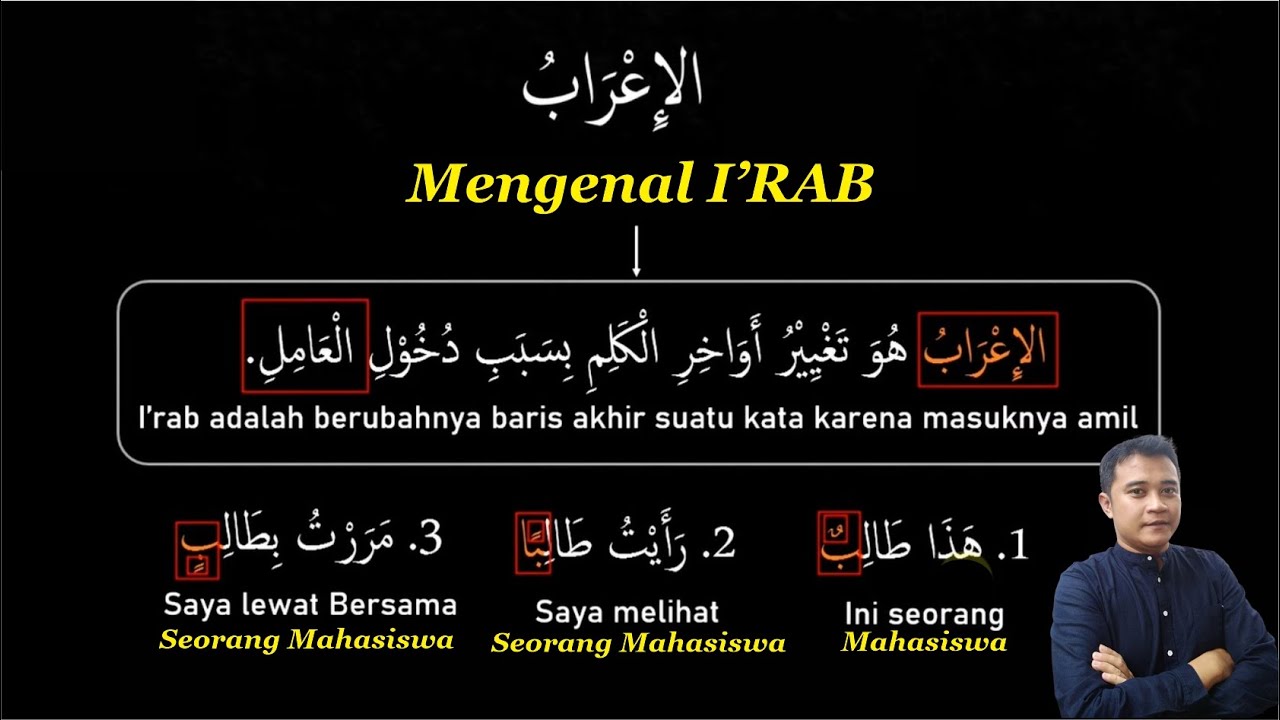 Mengenal I'rab | Kelas Bahasa Arab X MPLB-1 - YouTube