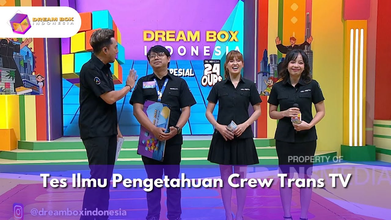 Tes Ilmu Pengetahuan Crew Trans TV-DREAM BOX(15/12/25) P3 - YouTube