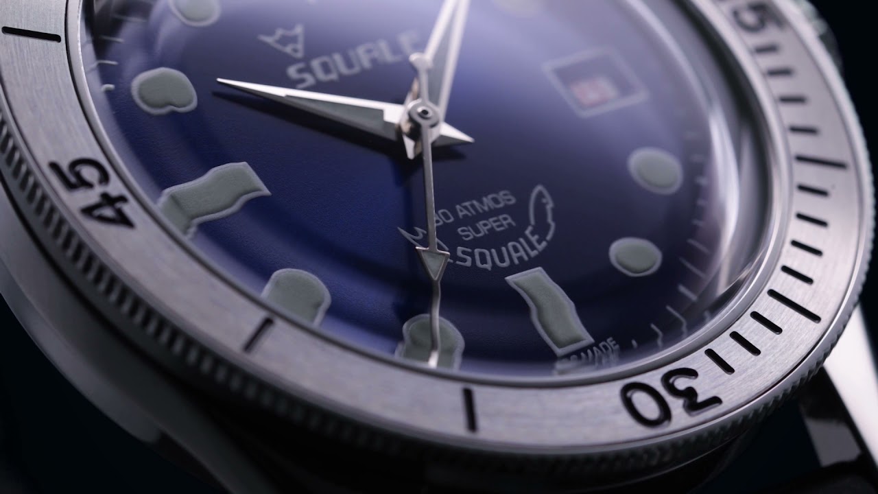 SQUALE SUB39 SUPER BLUE - YouTube