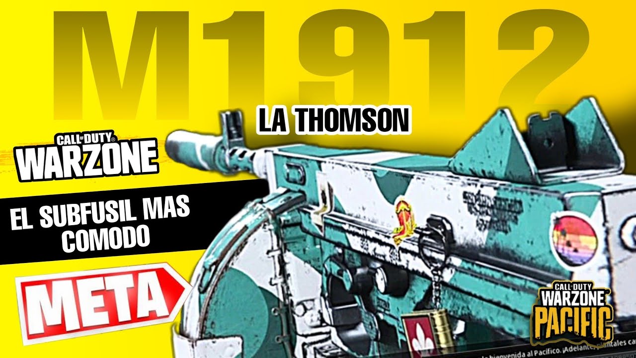 LA M1912 *LA THOMSON* ES GENIAL WARZONE / BEST HIGHLIGHTS / EPIC ...