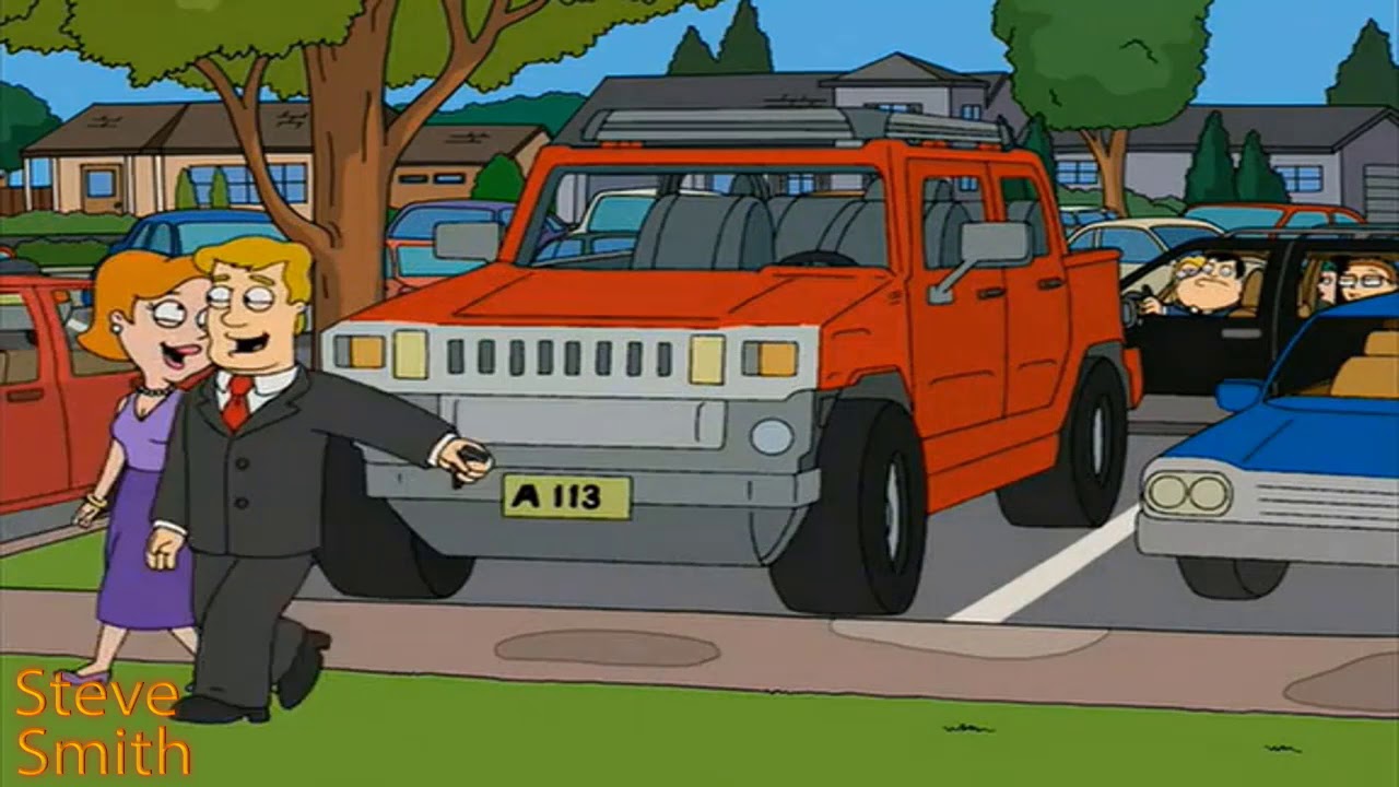 American Dad- Stan driving on the road! - YouTube