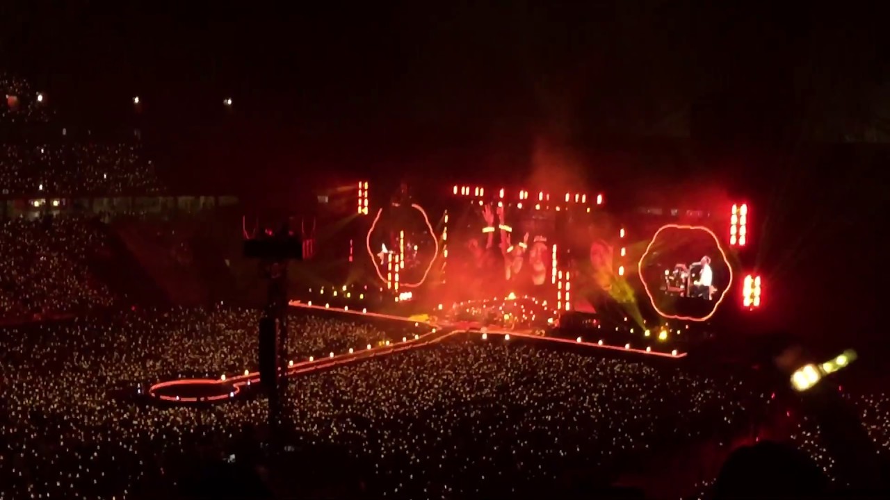 FIX YOU Live in Singapore 010417 - YouTube