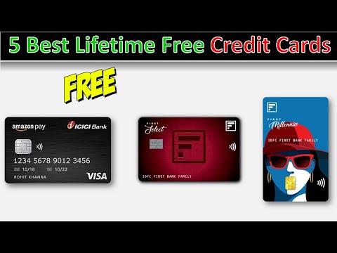 Top 5 Best Life Time Free Credit Cards in India 2023 - YouTube