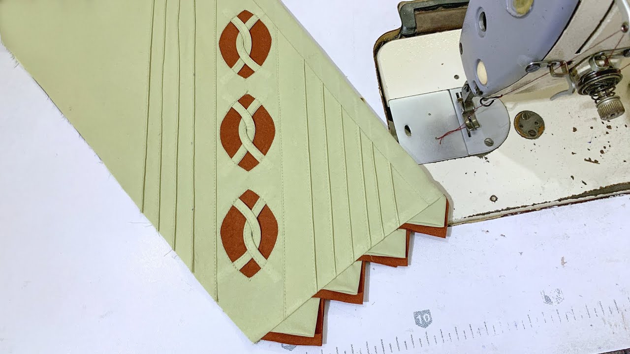 Amazing Trouser Bottom Design for Girls - The Latest Design - YouTube