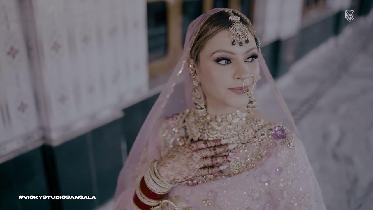 Same Day Edit Highlight 2024 II Sajan & Harman II Wedding Highlight II Vicky Studio Sangala ...