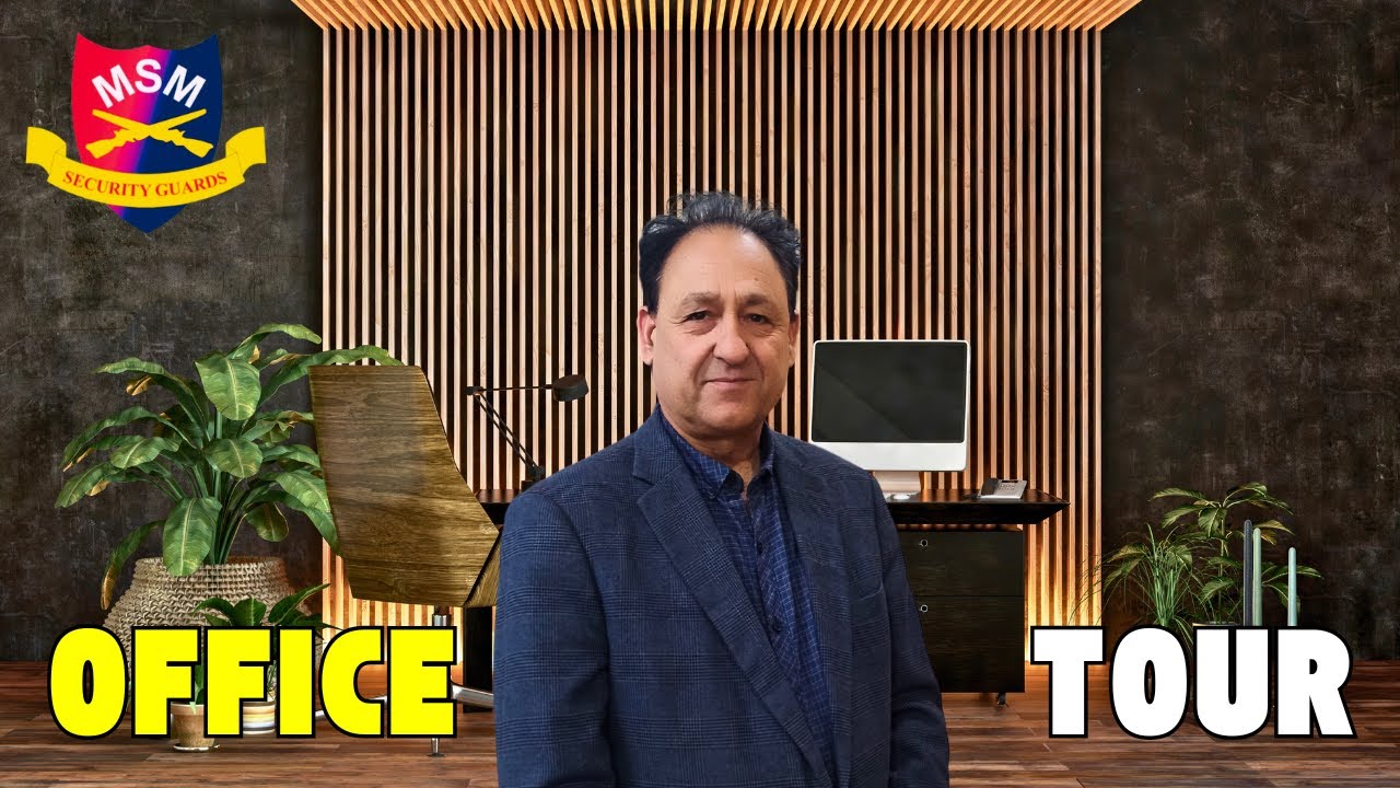 Office Visit ( Office tour) | MSM security guard| A Day in the Life of ...