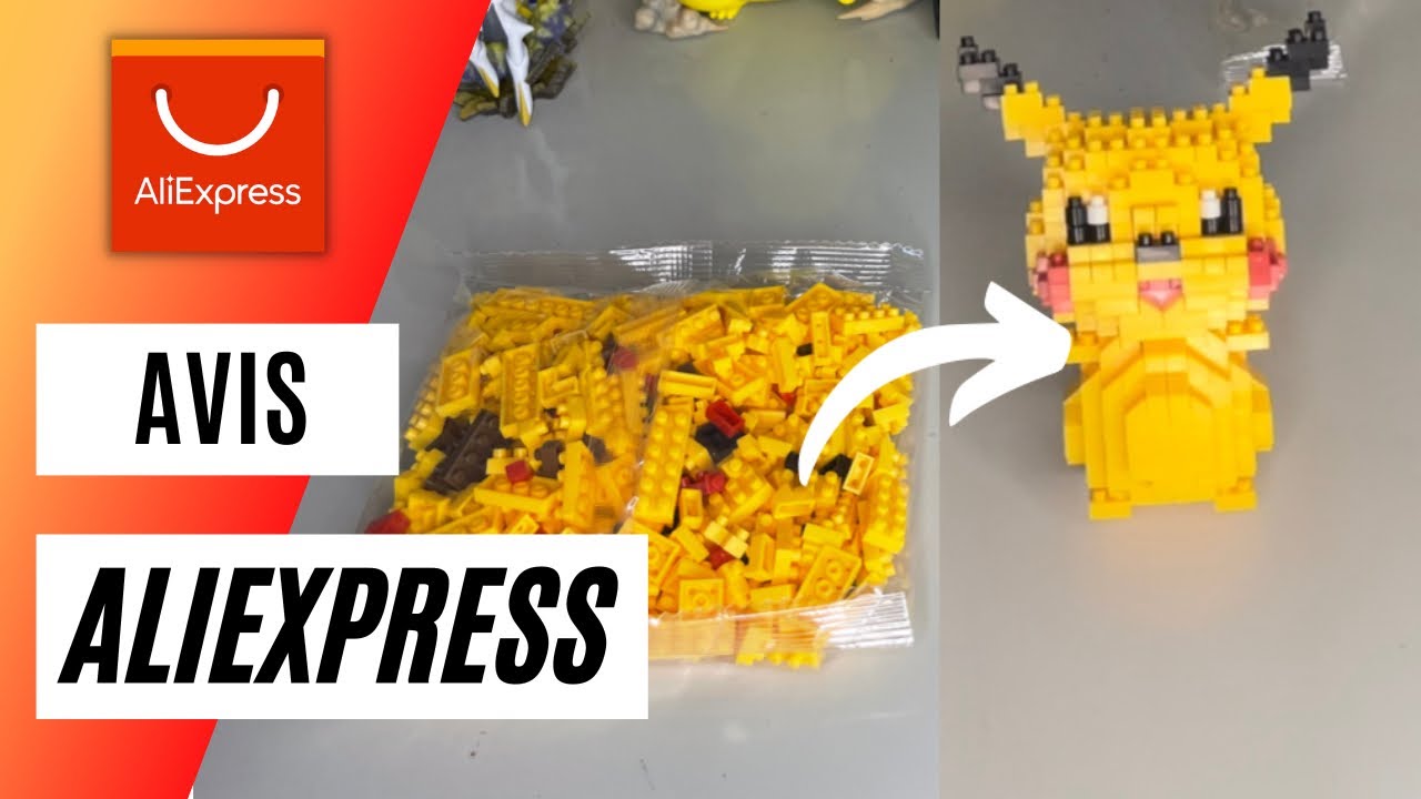 🎁 COMMANDE LEGO PIKACHU sur AliExpress - YouTube