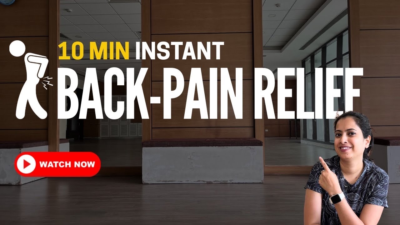 10-Minute Instant Back Pain Relief | Quick Everyday Yoga Routine to ...