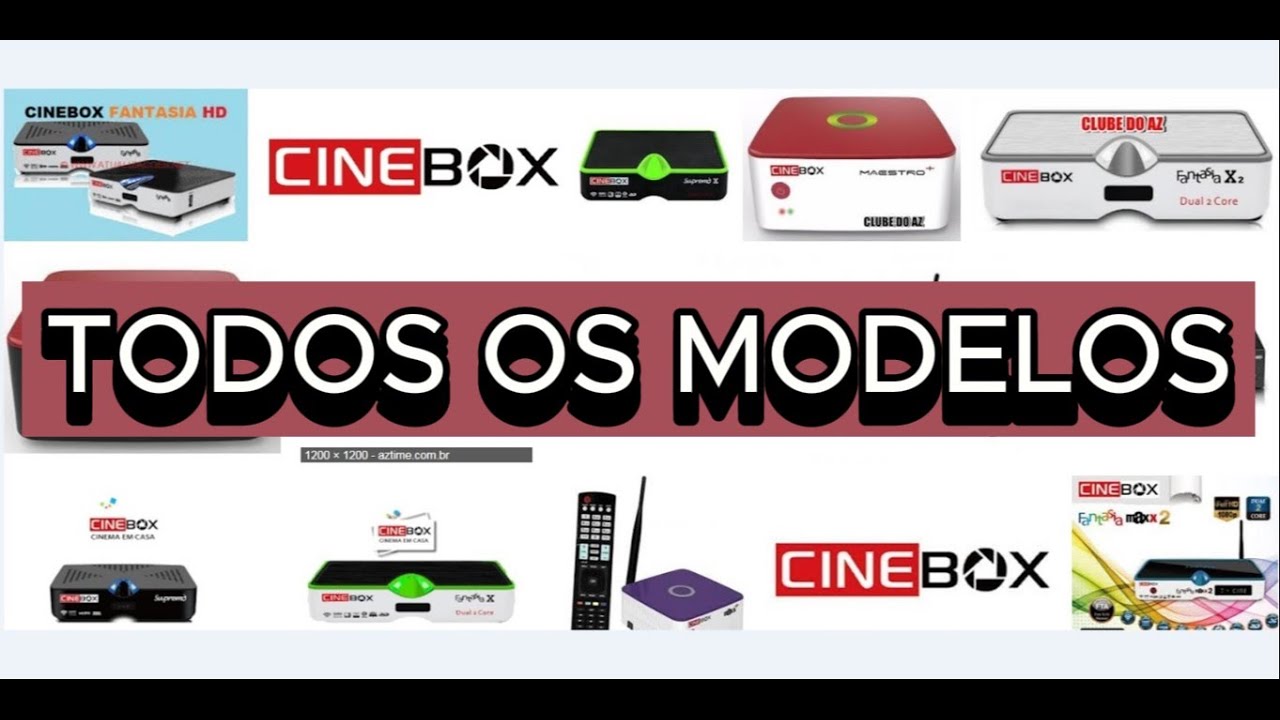 Atualizações Cinebox (TODOS OS MODELOS) 2023 - YouTube