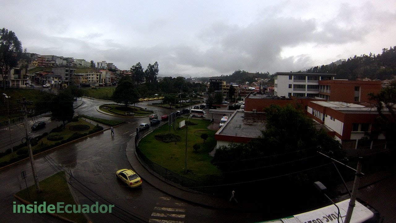 Azogues, Ecuador: Traffic Time Lapse (Near Cuenca) - YouTube