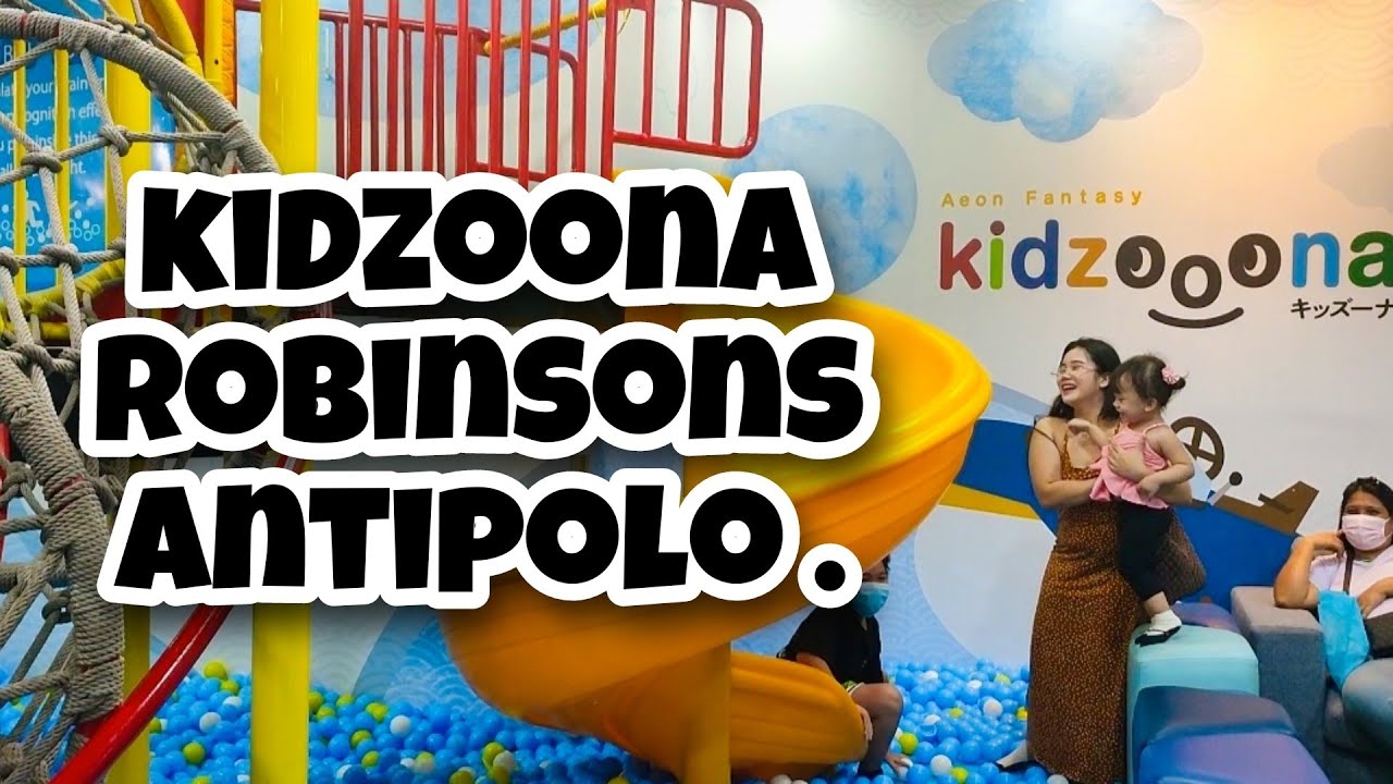 kidzoona @ Robinson Antipolo sobrang enjoy Ang aming baby snow #minivlog #familyvlog #kidzoona ...