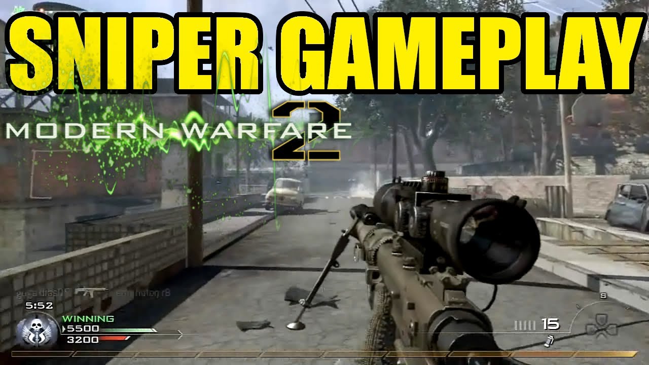 MW2 Intervention Sniper gameplay | COD GHOSTS Serveurs dédiés sur ...