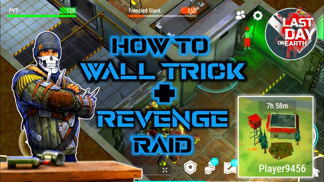 LDoE | HOW TO DO THE WALL TRICK + REVENGE RAID TO PLAYER 9456 - YouTube