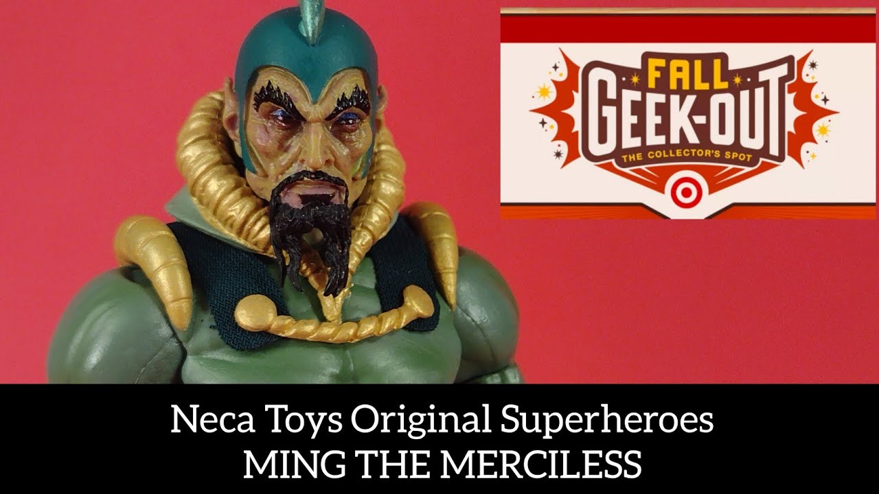 FALL GEEK OUT DAY 3 NECA TOYS ORIGINAL SUPERHEROES Ming the Merciless ...