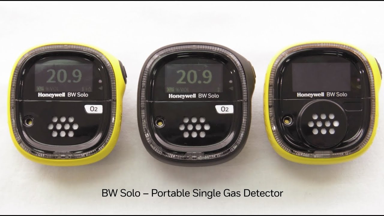 Honeywell BW Solo Gas Detector: Introduction - YouTube
