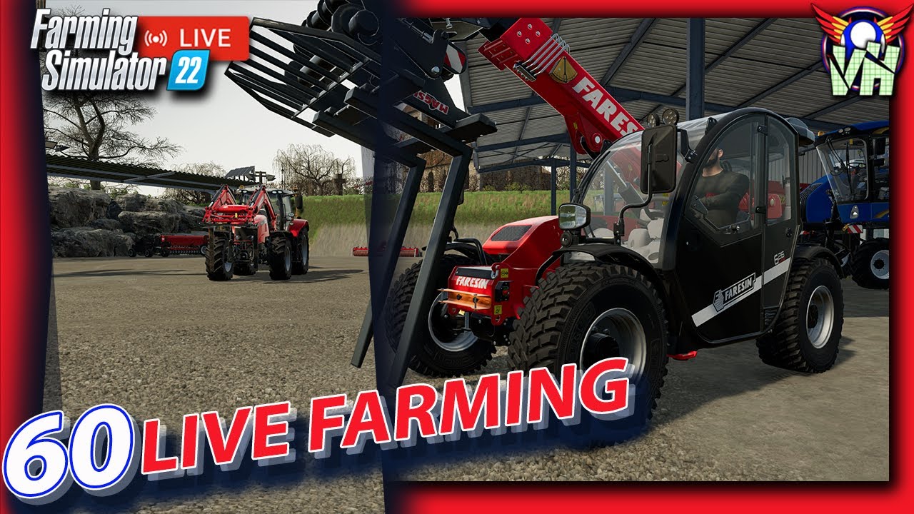 Live Farming #60 | Farming Simulator 22 - The Old Stream Farm - YouTube