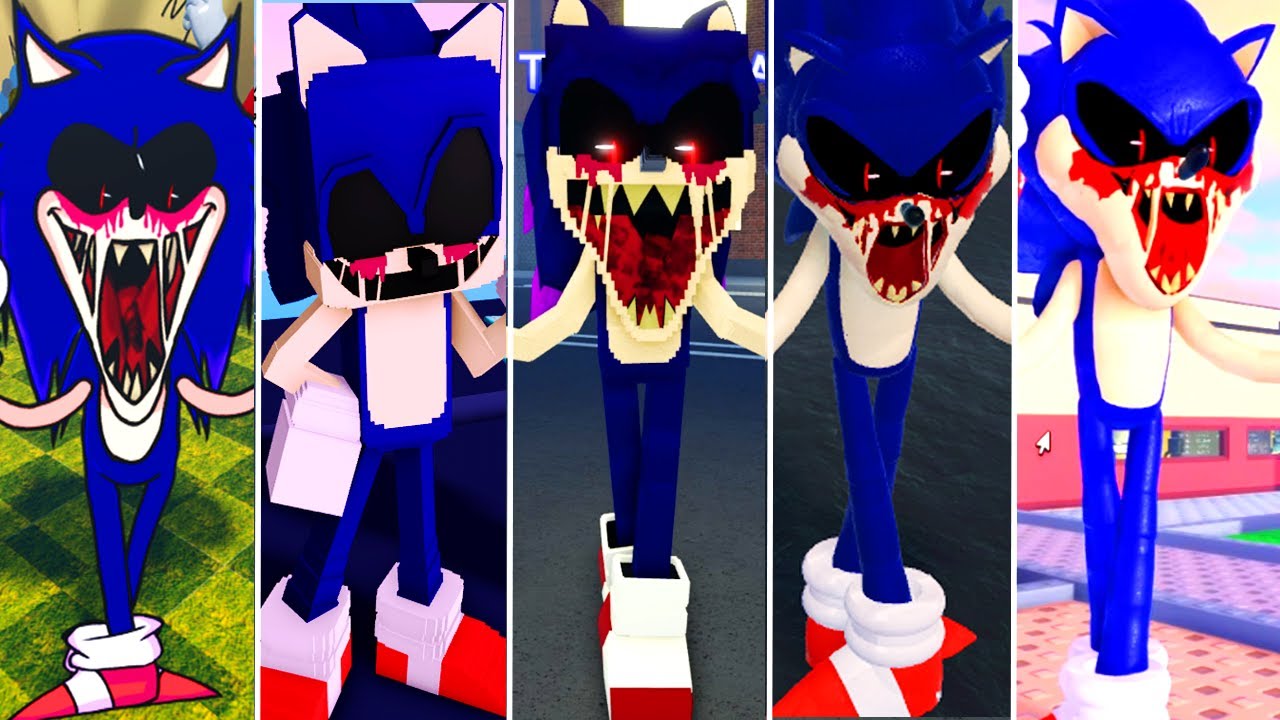 EVOLUÇÃO YOU CAN'T RUN (SONIC) *(VOCÊ NÃO PODE CORRER) DO SONIC.EXE ...